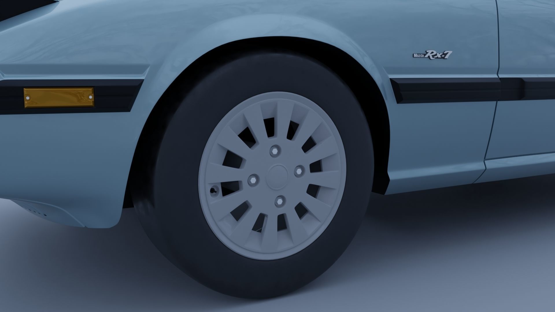 Mazda RX-7 FB 3D model | CGTrader