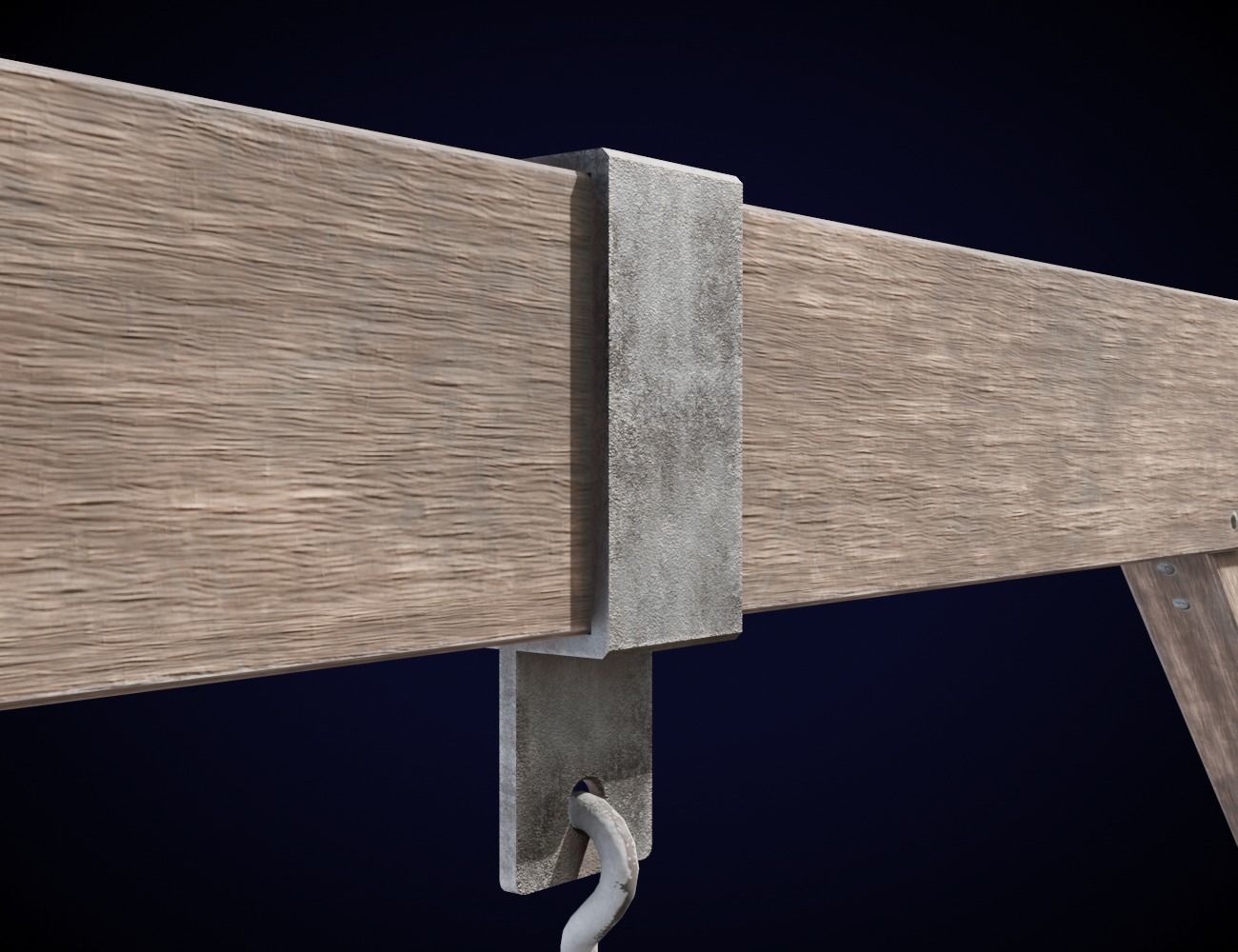 3D model Old Warehouse Pulley VR / AR / low-poly | CGTrader