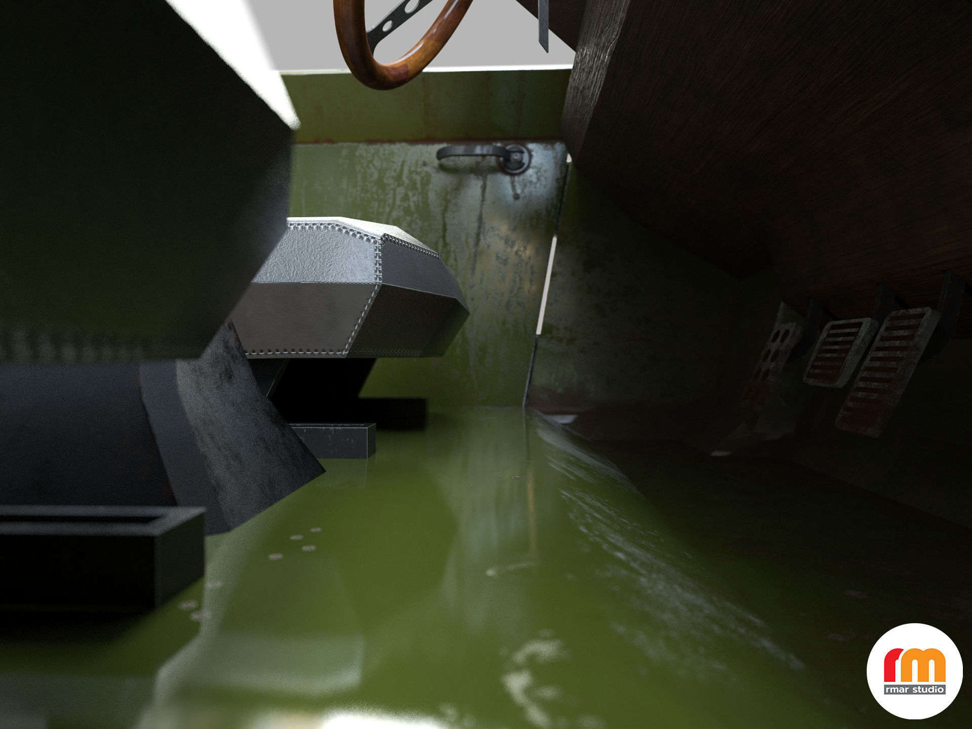 Car classic model design 3D model | CGTrader