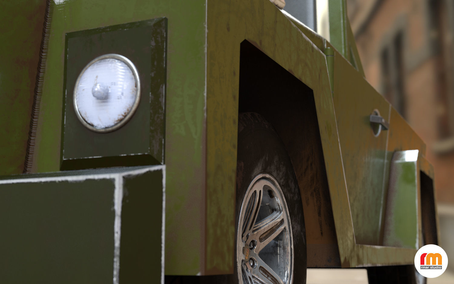 Car classic model design 3D model | CGTrader