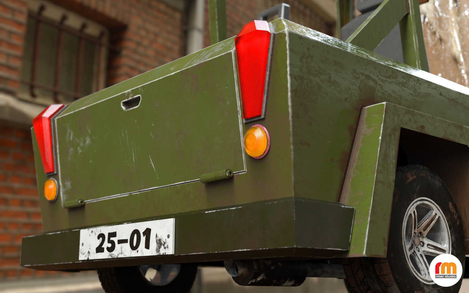 Car classic model design 3D model | CGTrader