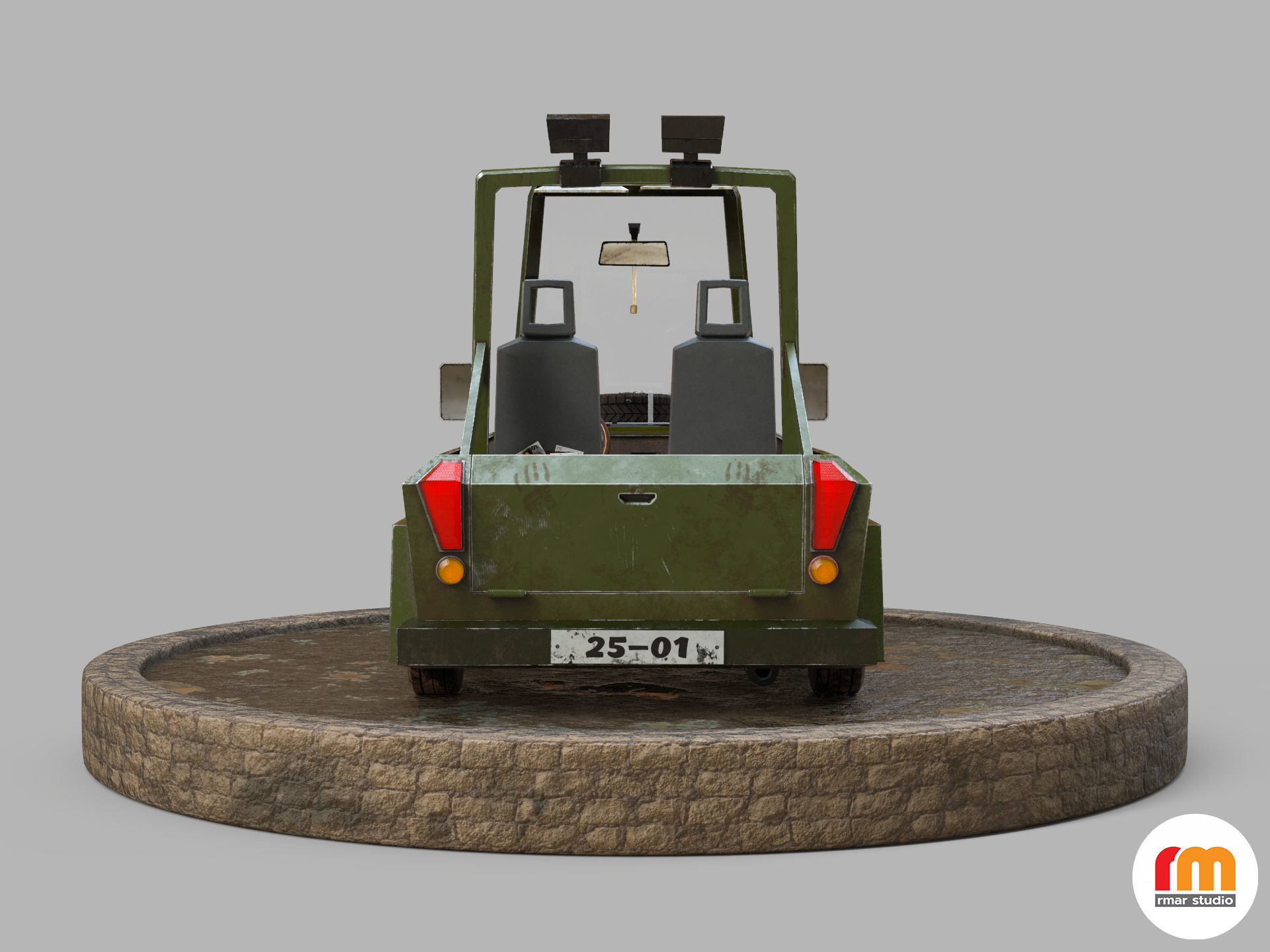 Car classic model design 3D model | CGTrader