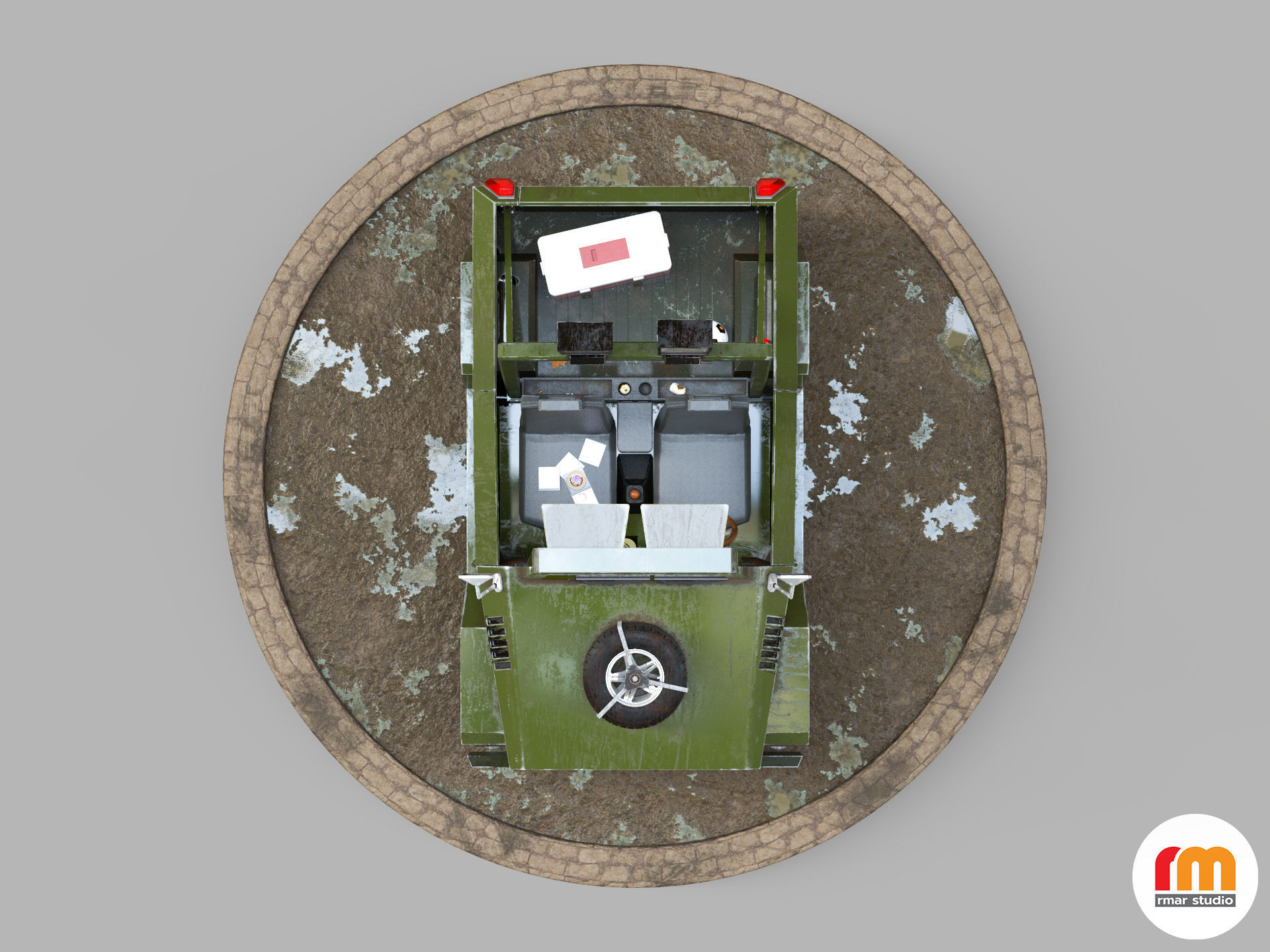 Car classic model design 3D model | CGTrader