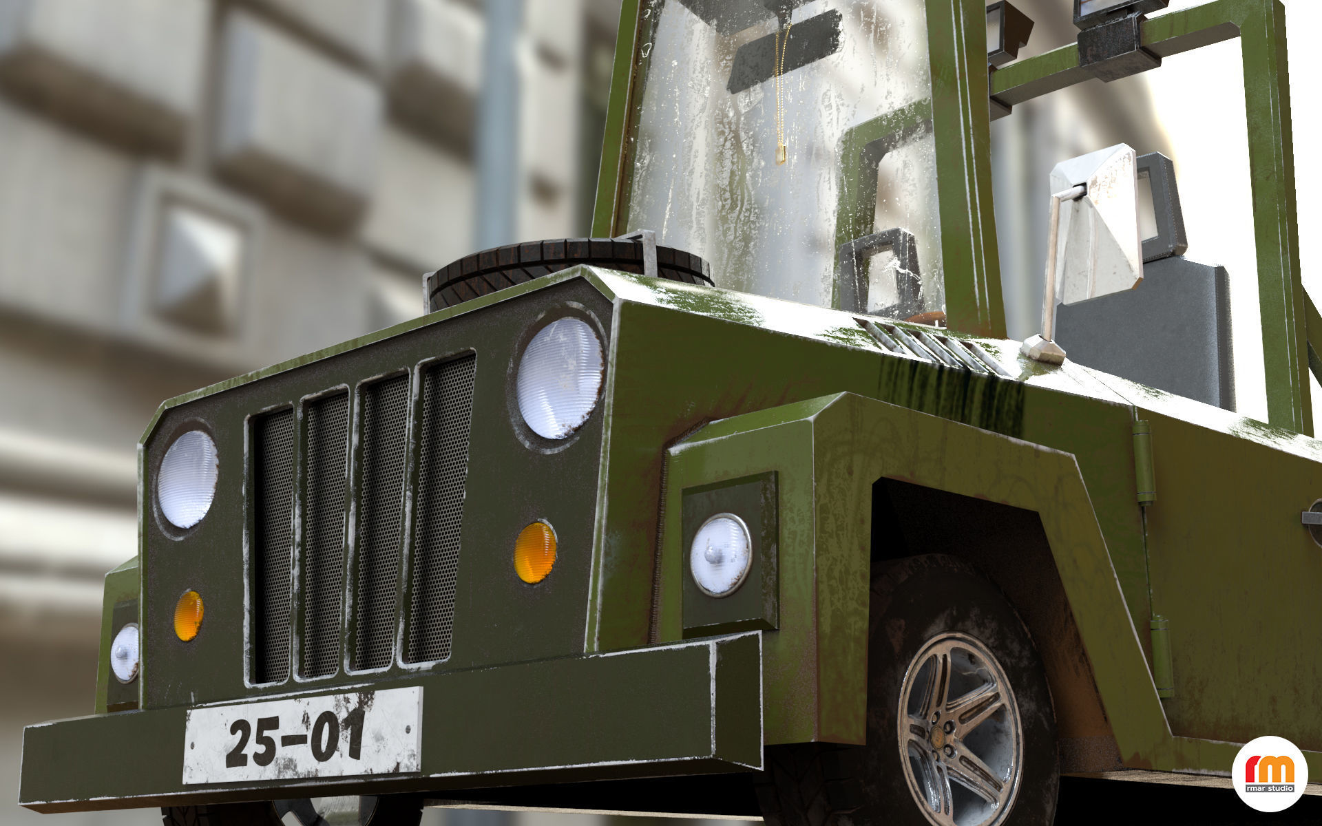 Car classic model design 3D model | CGTrader