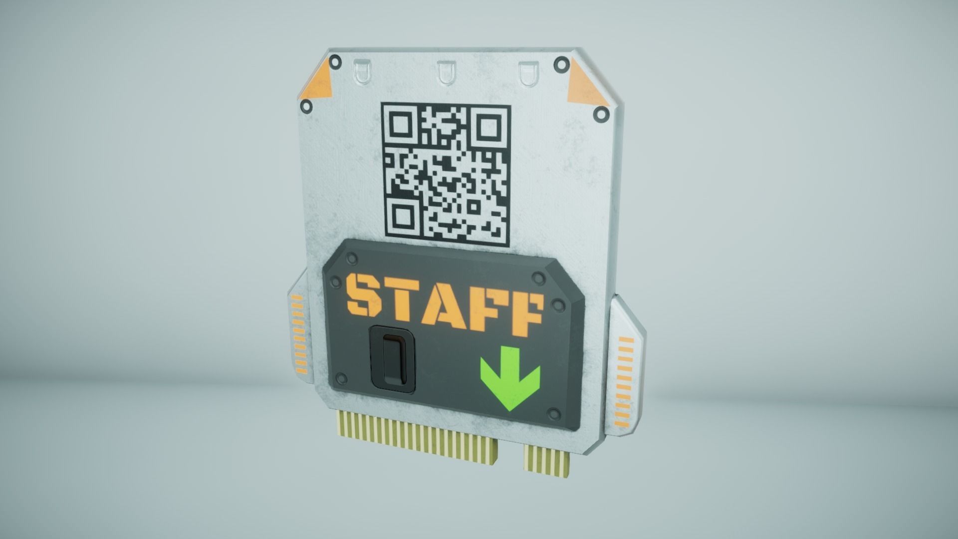 Sci fi Chip free VR / AR / low-poly 3D model | CGTrader