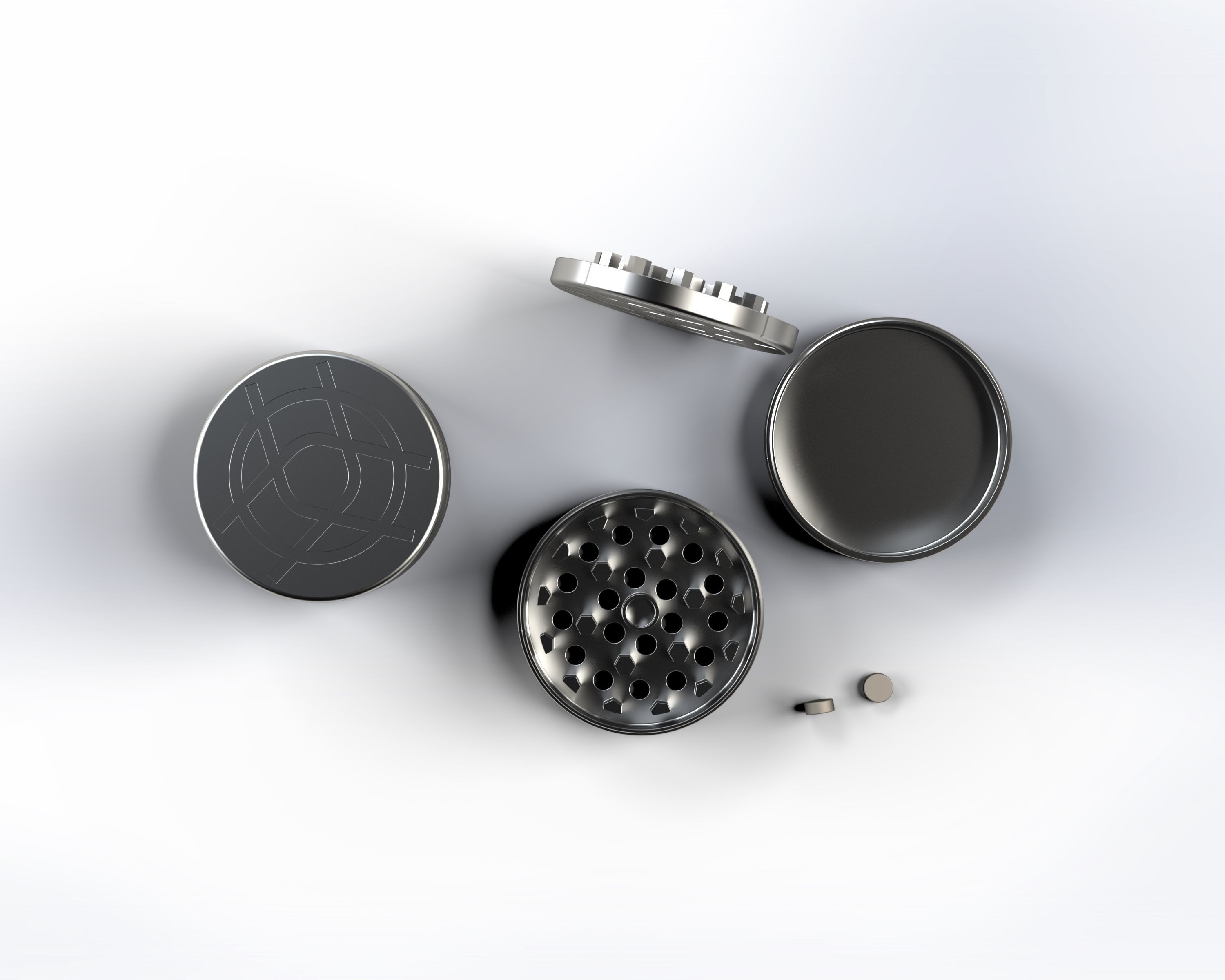 Tobacco Grinder 3D model 3D printable | CGTrader