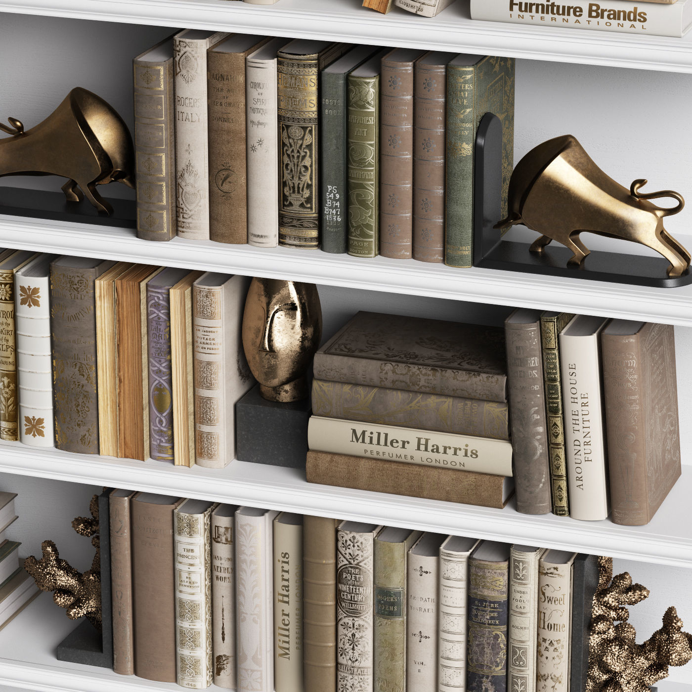 Classic Books 03 3D model | CGTrader