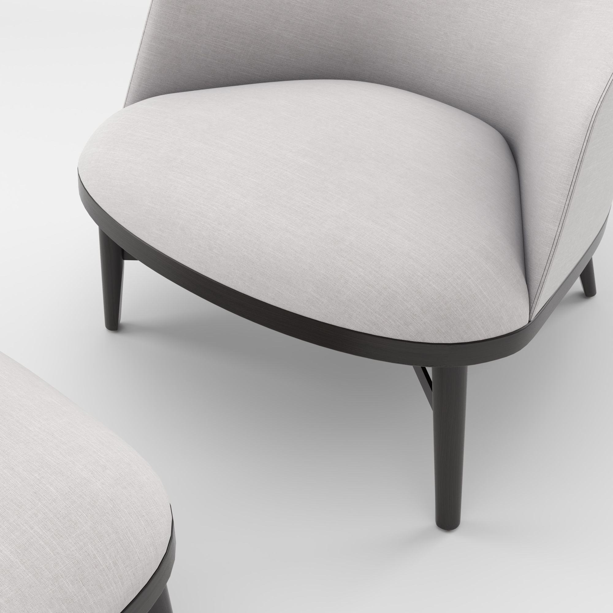 Stellar Works - Bund Lounge Chair 3D model | CGTrader