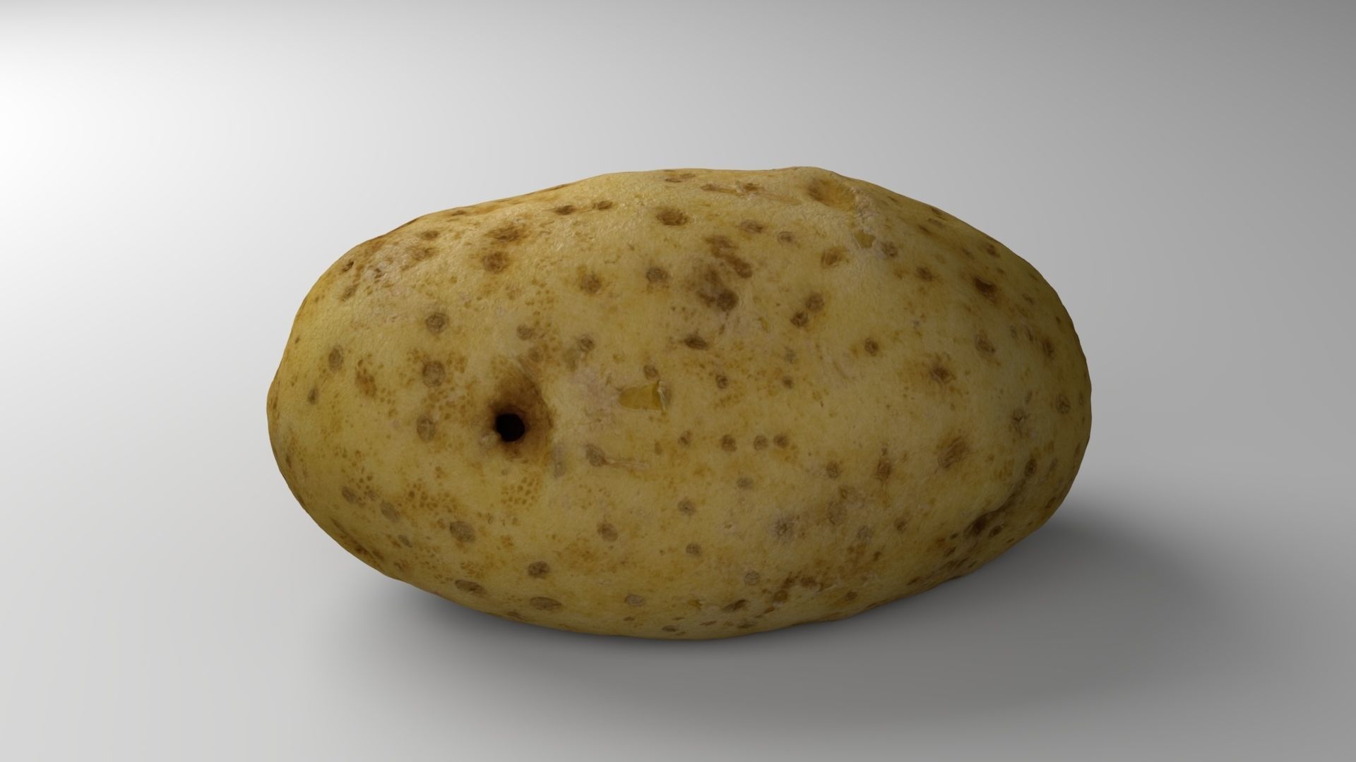 3D model Potato - Photorealistic Scan VR / AR / low-poly | CGTrader