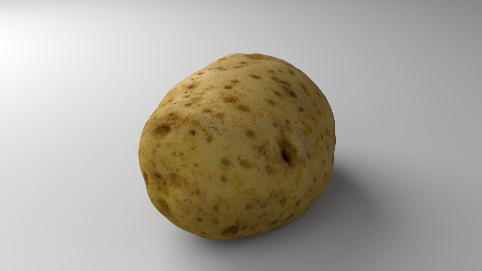 3D model Potato - Photorealistic Scan VR / AR / low-poly | CGTrader