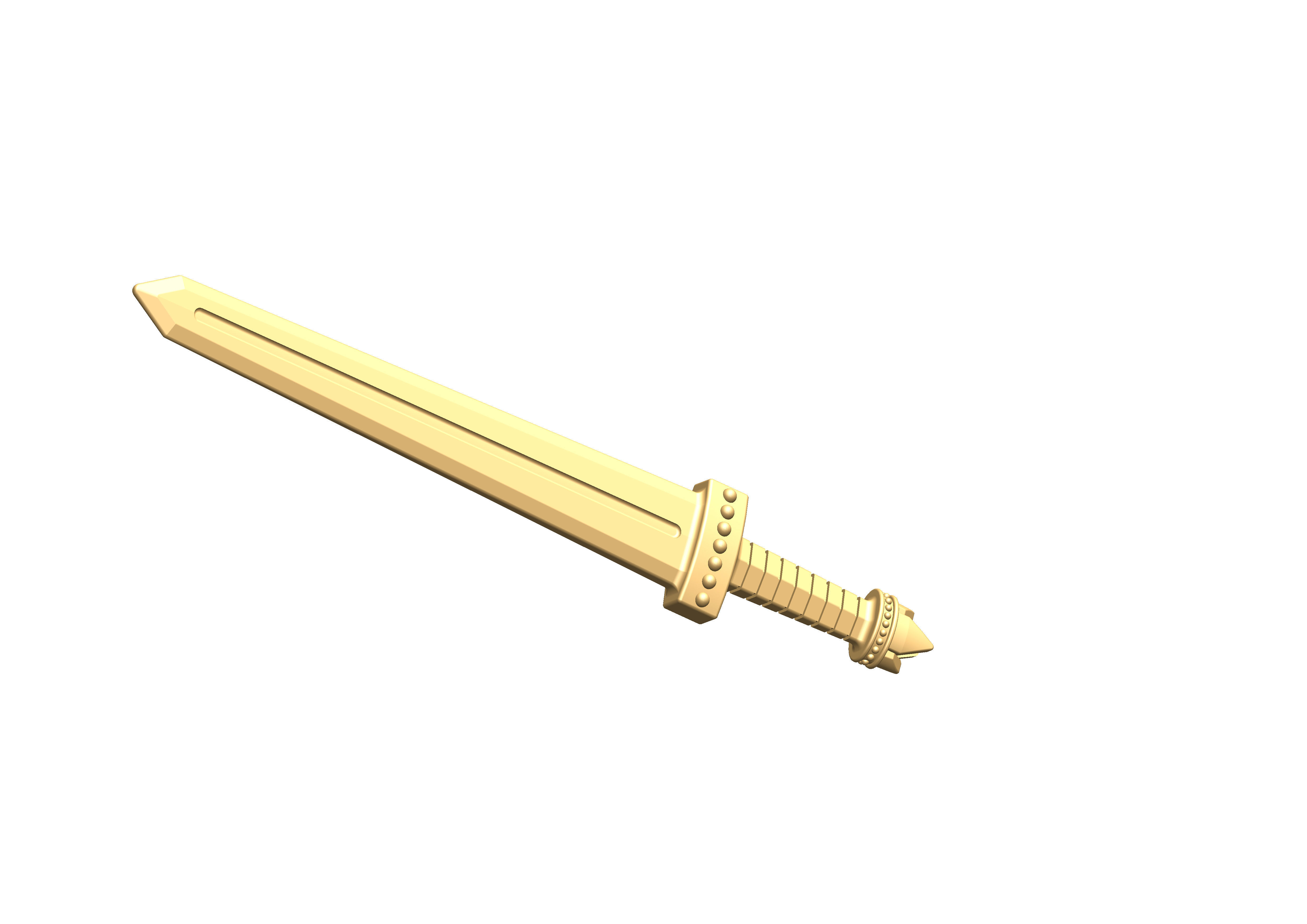 Hellboy Excalibur 12th scale 3D model 3D printable | CGTrader