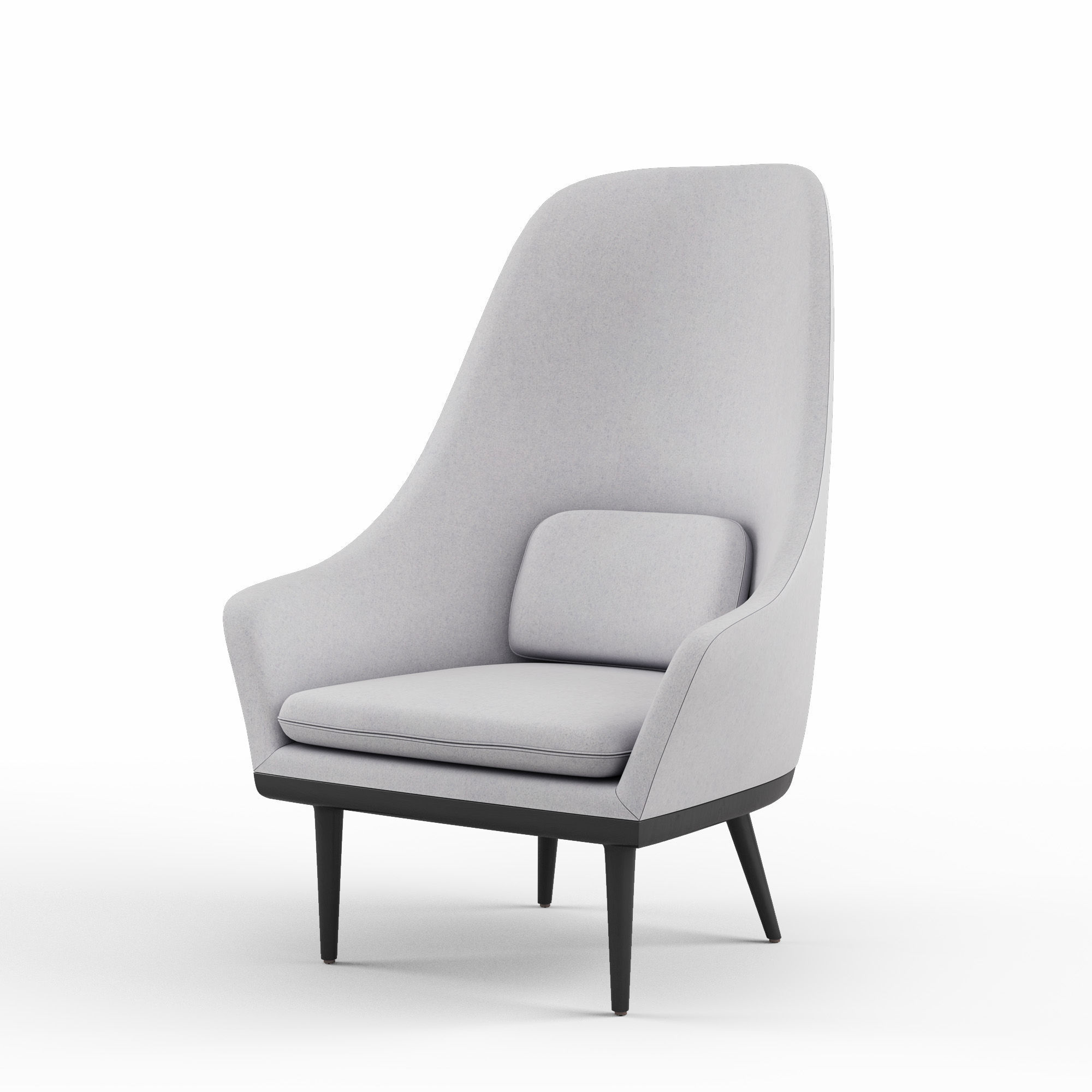 Stellar Works - Lunar Highback Chair 3D model | CGTrader