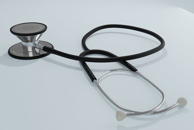 3D model Stethoscope medical equipment VR / AR / low-poly | CGTrader