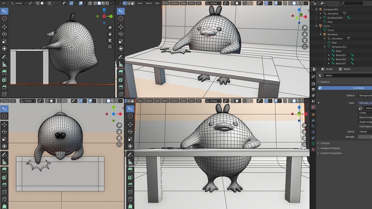 3D model meme 3D - se tenia que decir y se dijo VR / AR / low-poly ...