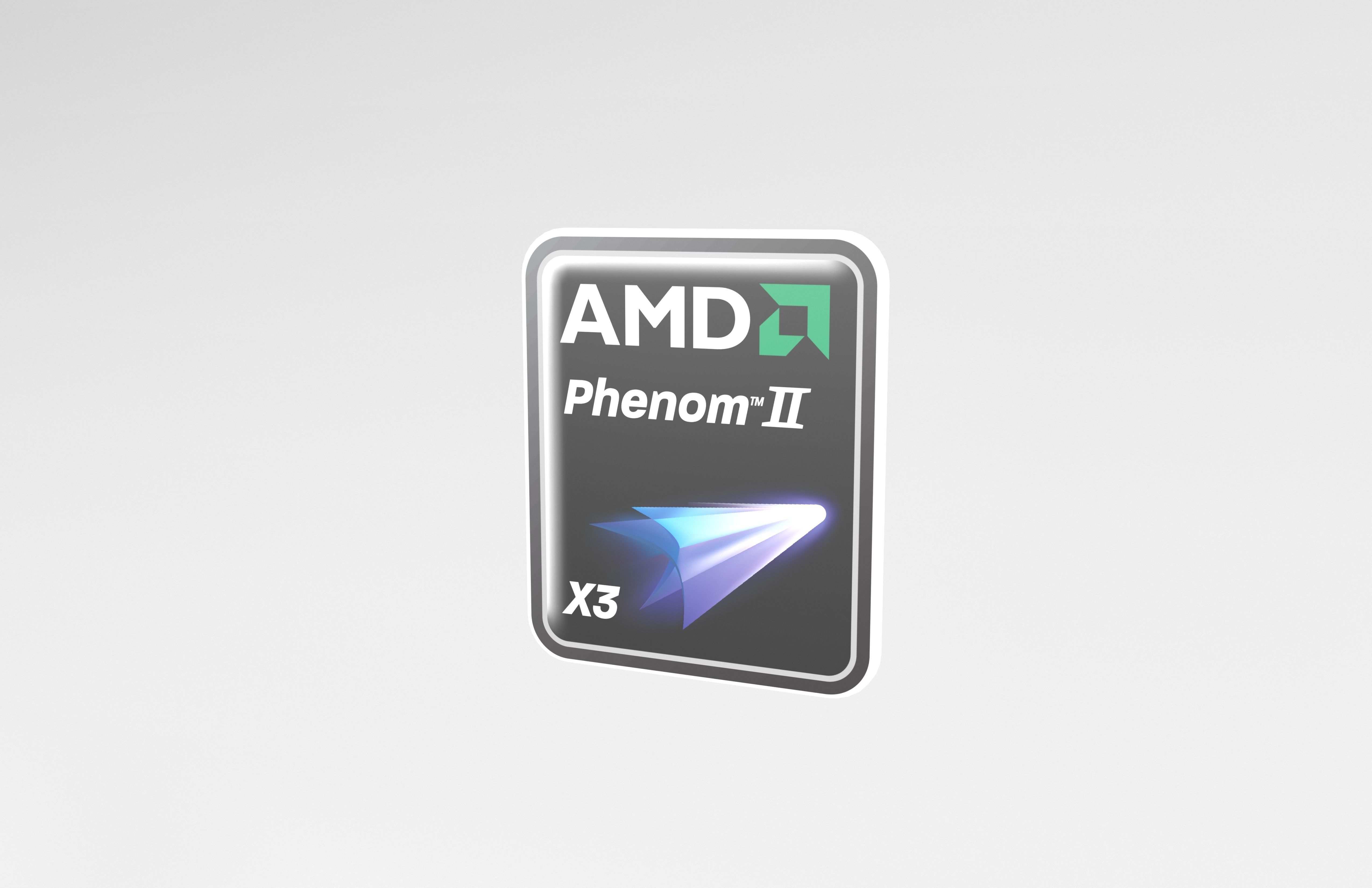3D model AMD Phenom 2 X3 Tag v2 001 VR / AR / low-poly | CGTrader