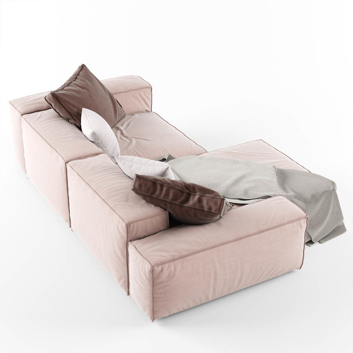 Modern Modular Corner Sofa 01 3D model | CGTrader
