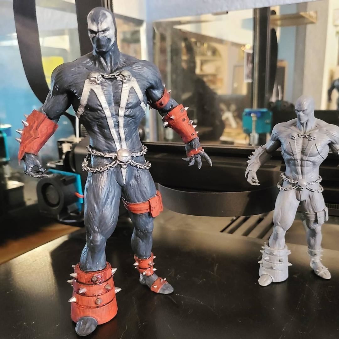 Spawn MK11 Fan Art Statue 3D model 3D printable | CGTrader