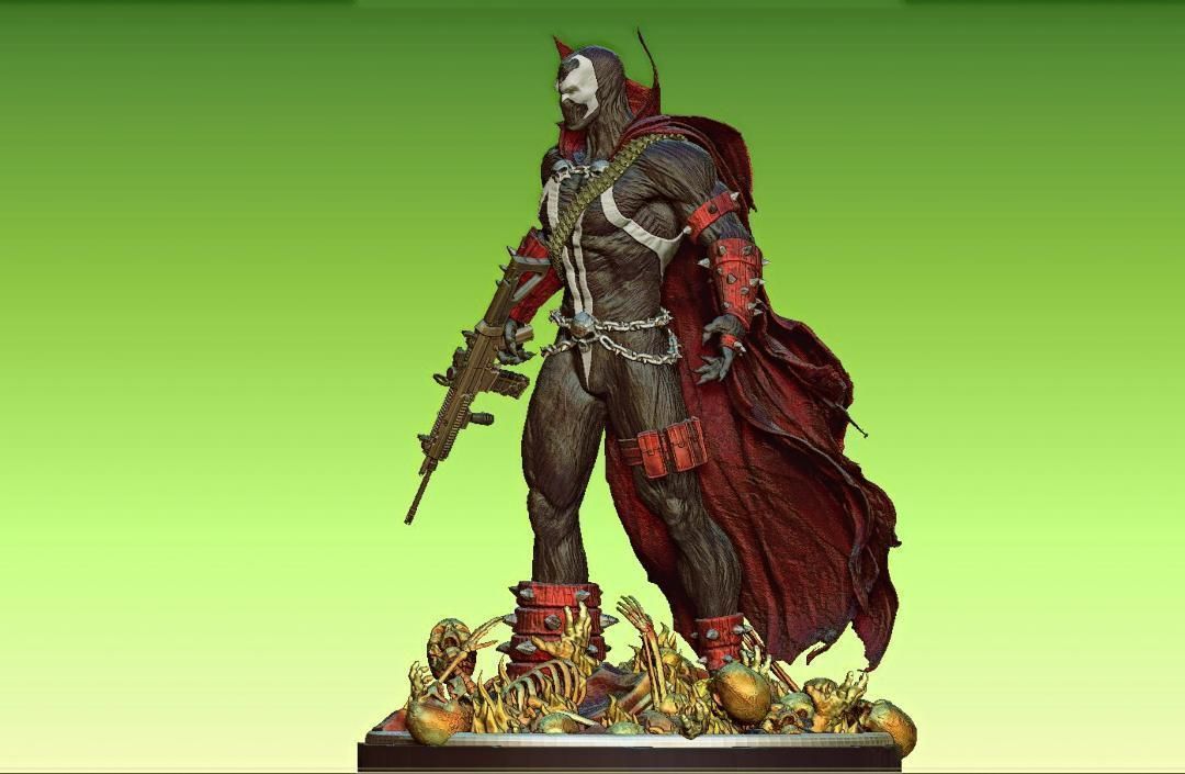 Spawn MK11 Fan Art Statue 3D model 3D printable | CGTrader
