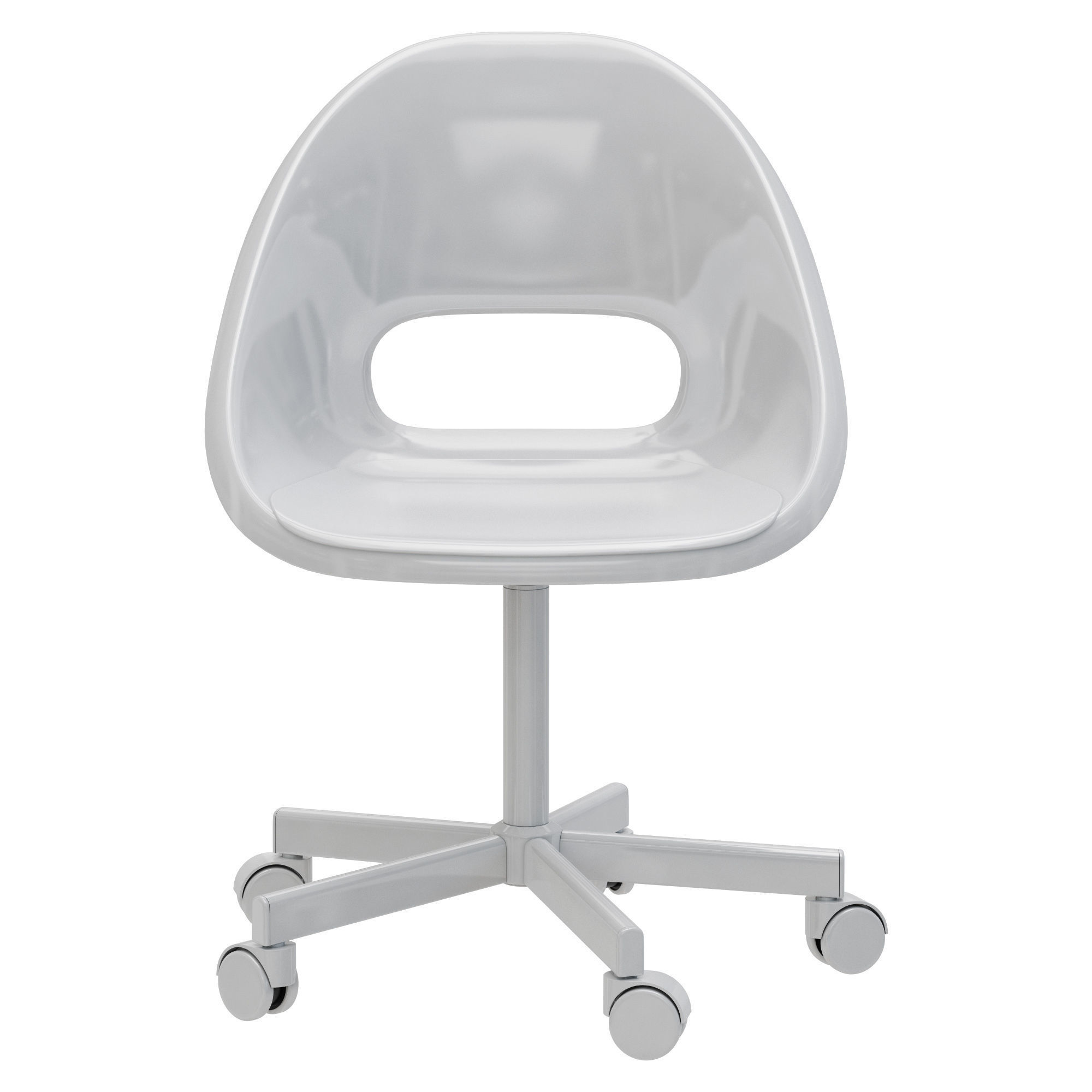 LOBERGET office chair with castor wheels 3D model | CGTrader