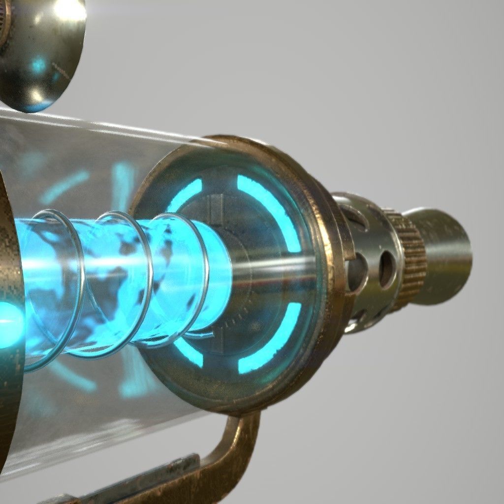 3D model Retro Style Ray Gun VR / AR / low-poly | CGTrader