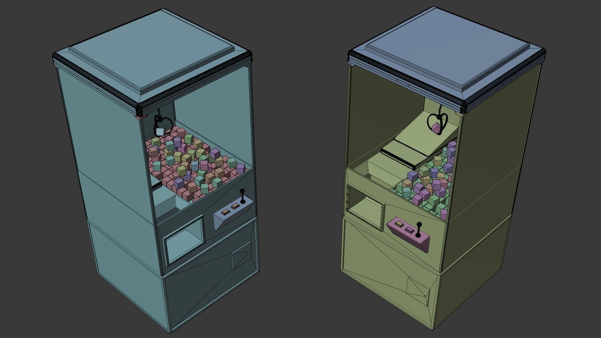 Claw Machine free 3D model | CGTrader