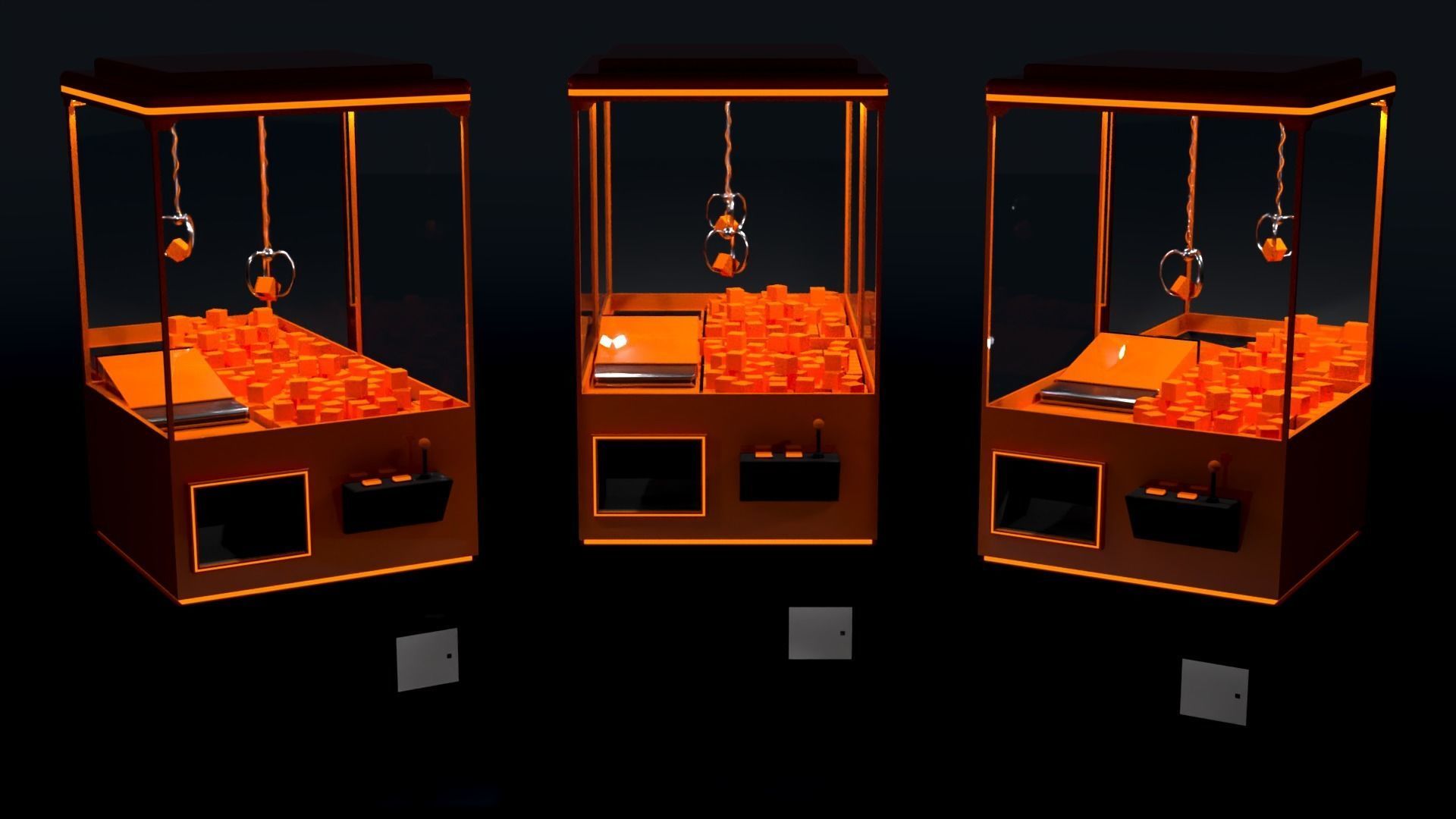 Claw Machine free 3D model | CGTrader