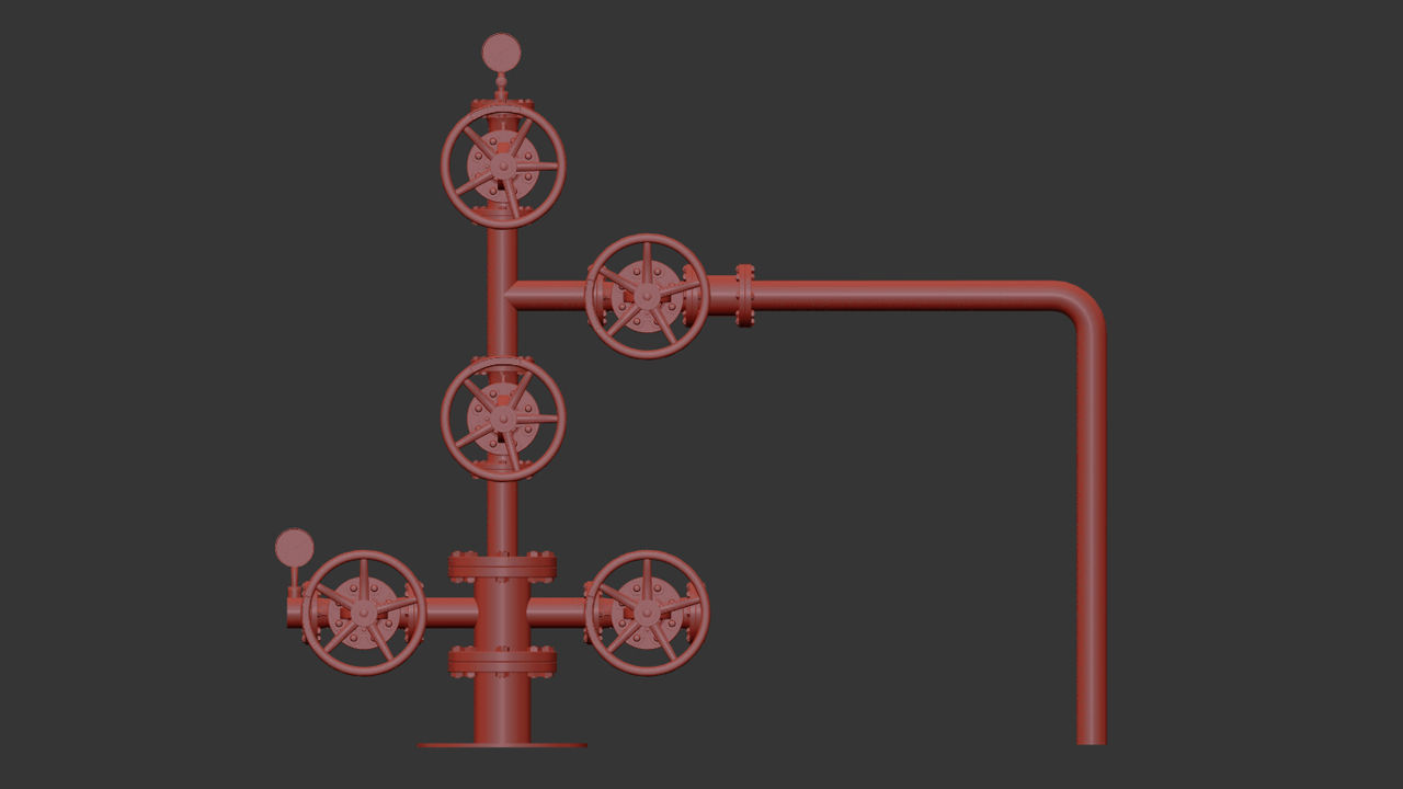 Bore system 3D model | CGTrader