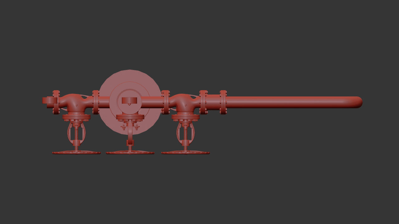 Bore system 3D model | CGTrader