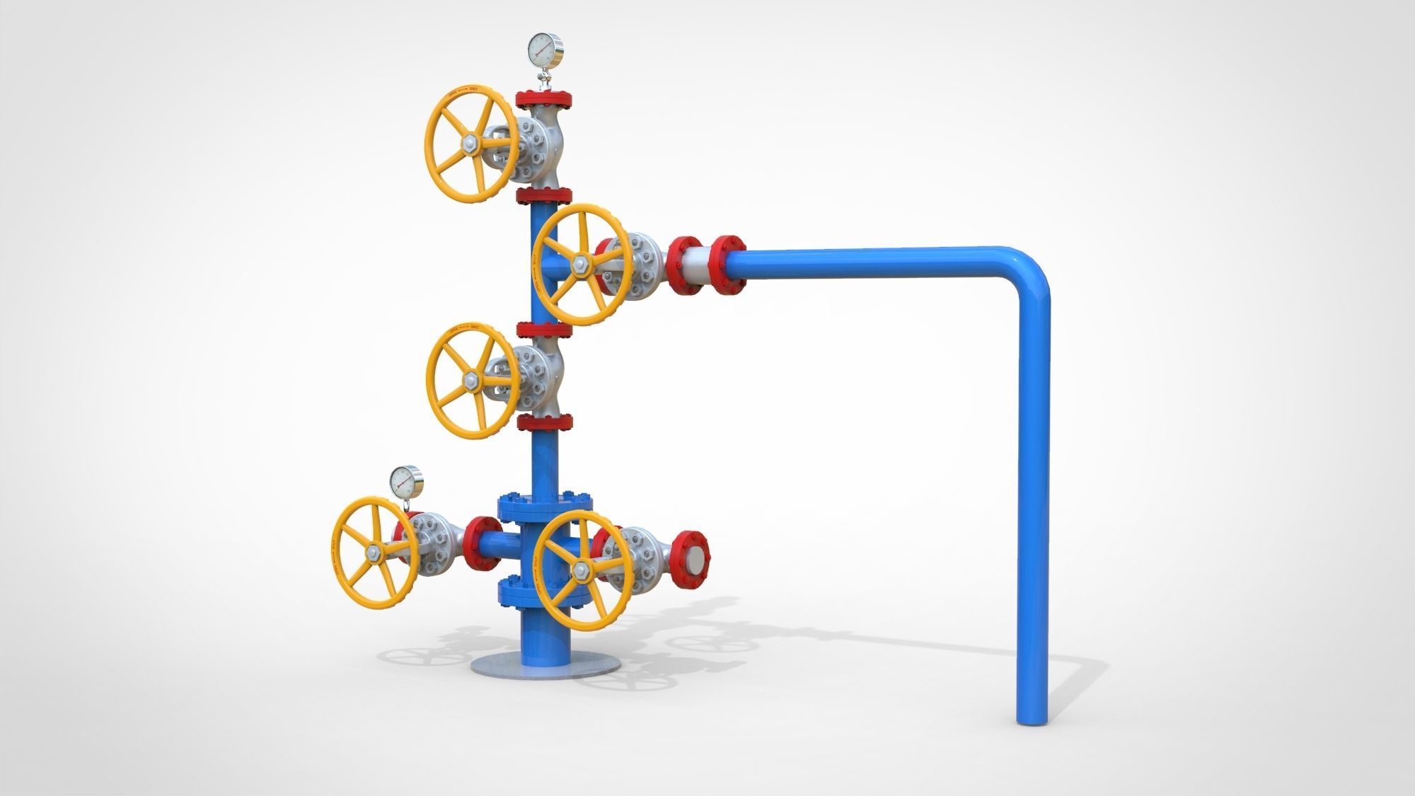 Bore system 3D model | CGTrader