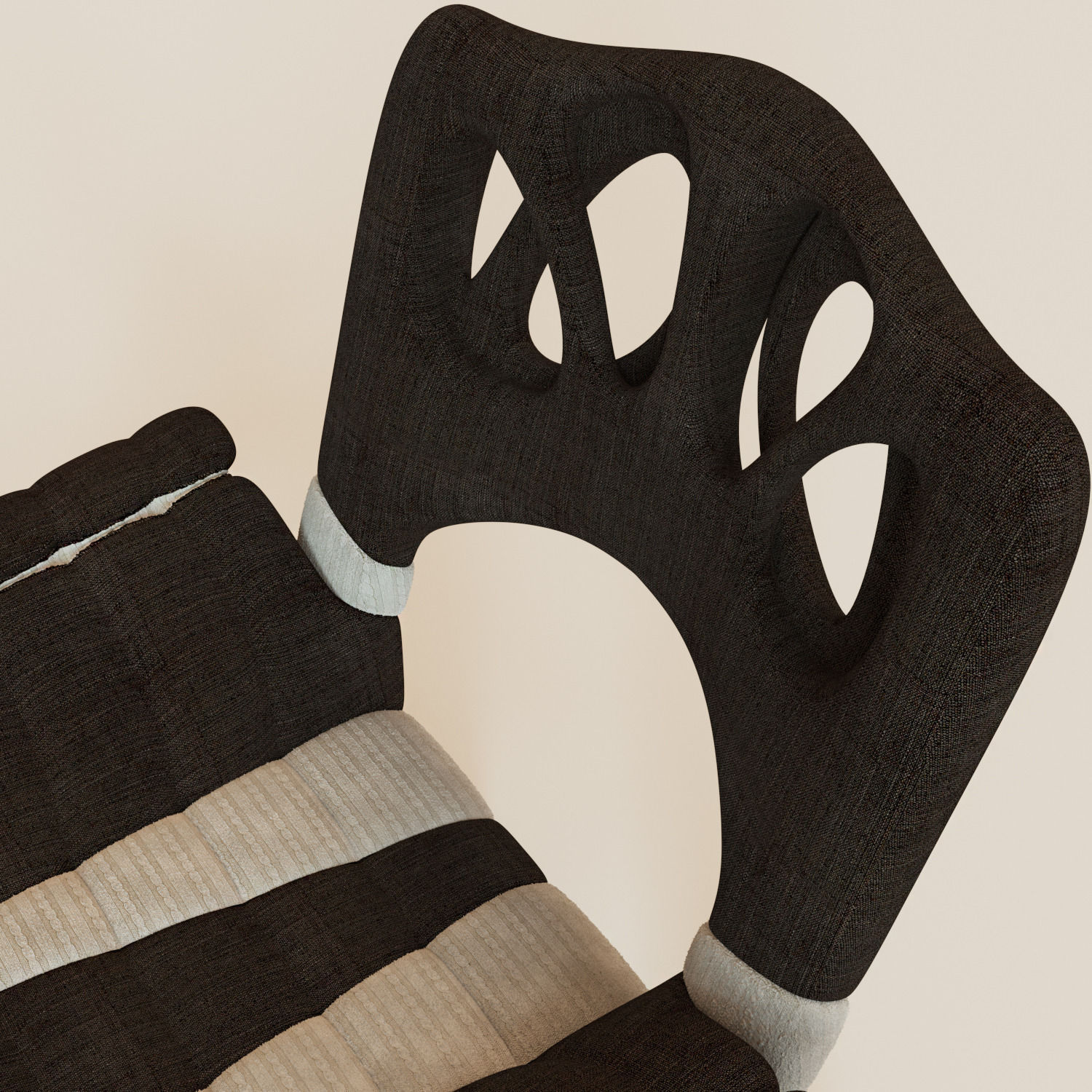 Stylish mad chair 3D model | CGTrader