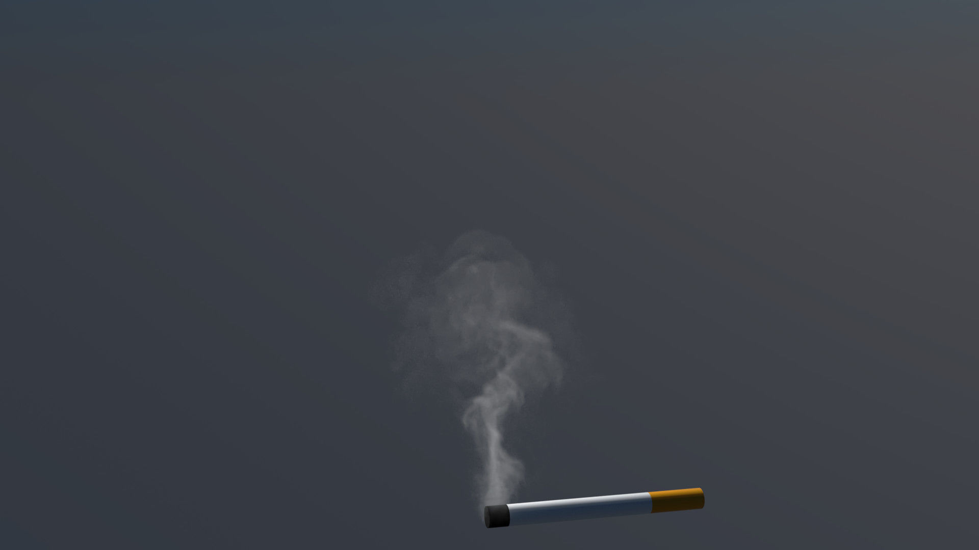 Smoke Cigarette VDB animated 20s 3D model animated | CGTrader