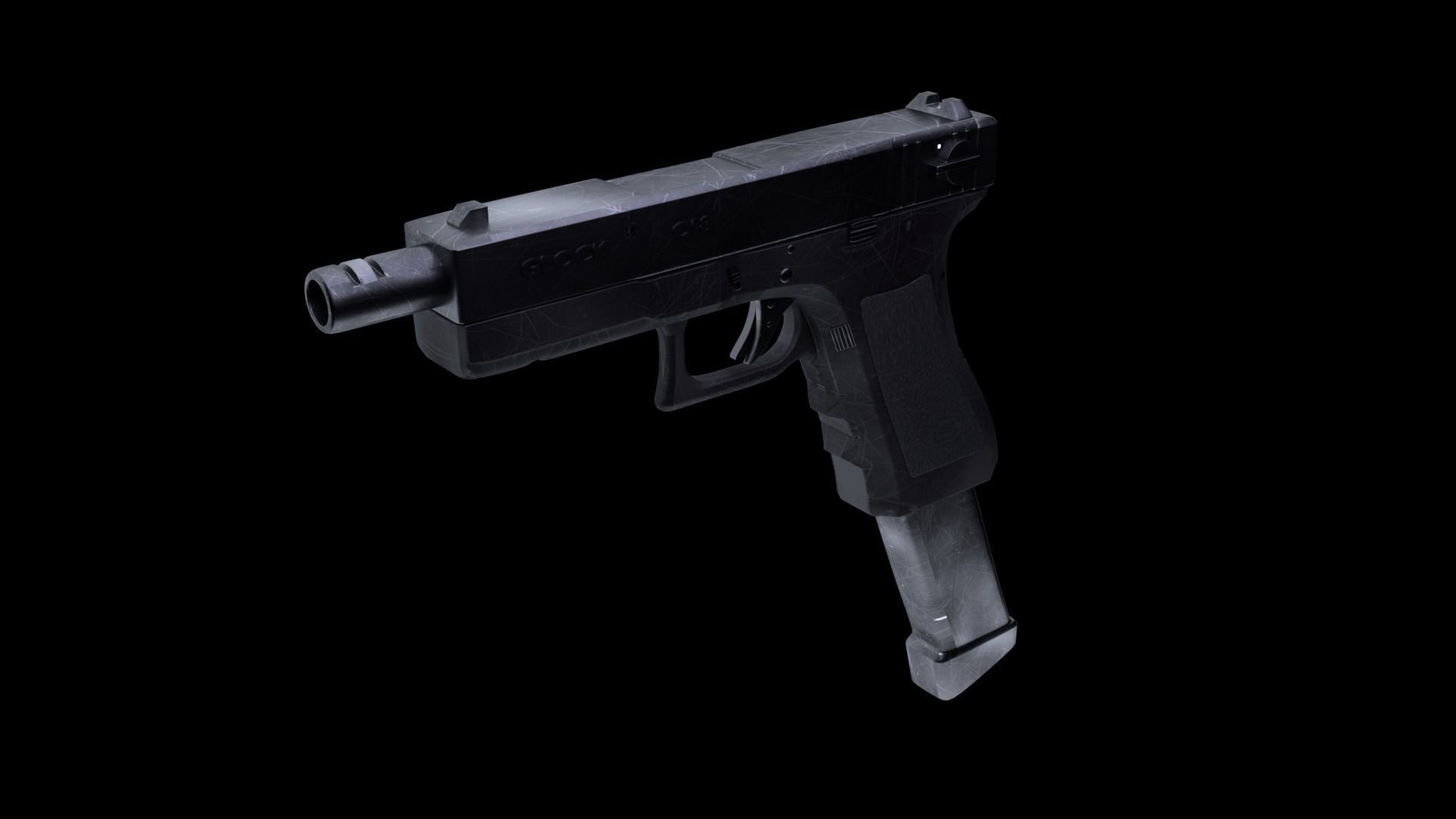 3D model GLOCK C18 VR / AR / low-poly | CGTrader
