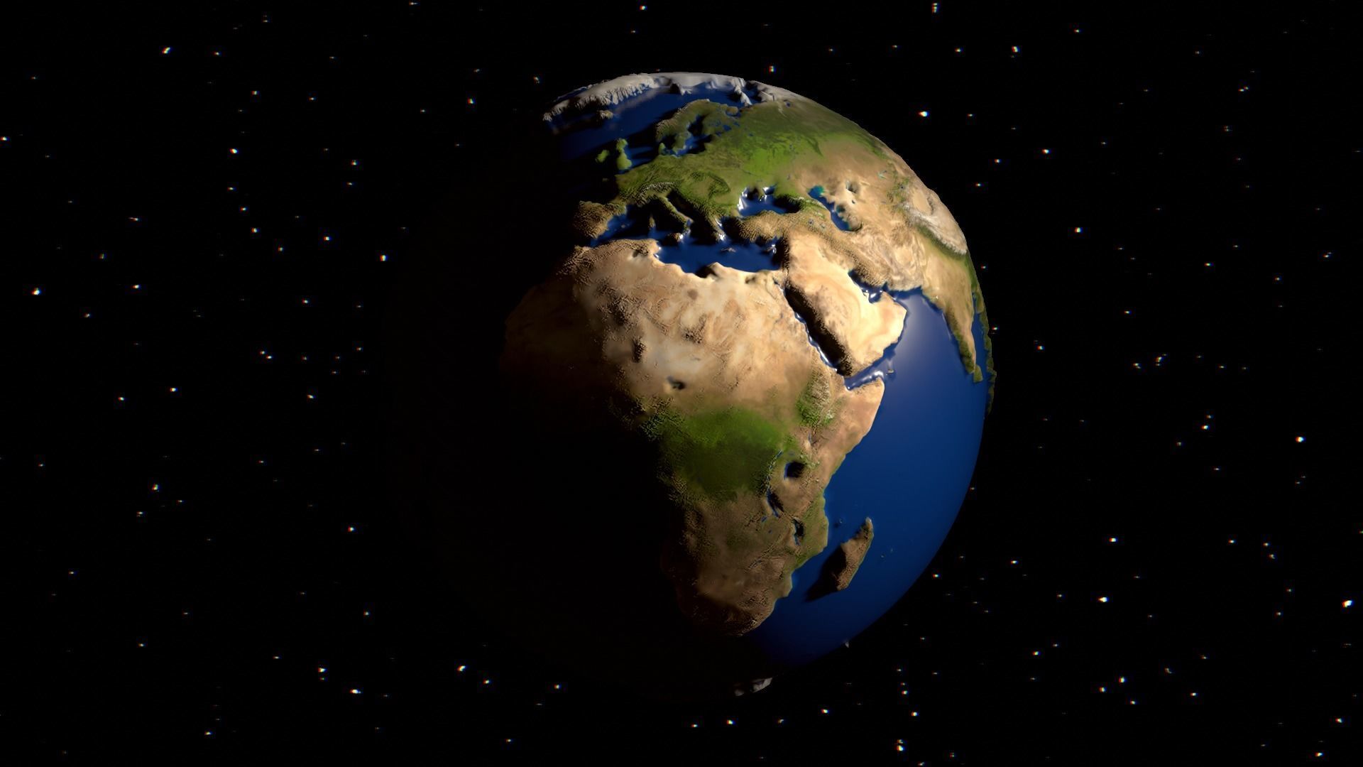 Human Planet Earth free 3D model | CGTrader