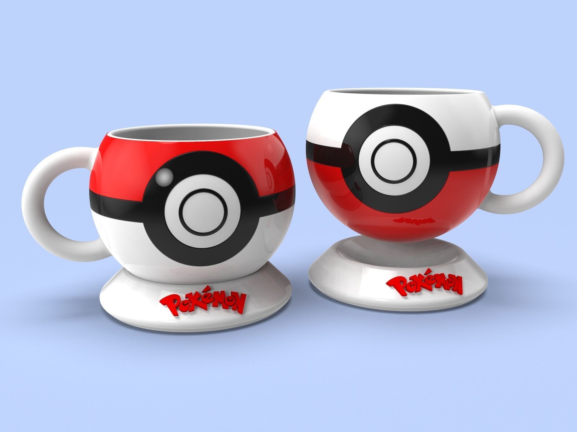 Pokemon mug model for 3D printing 3D model 3D printable | CGTrader