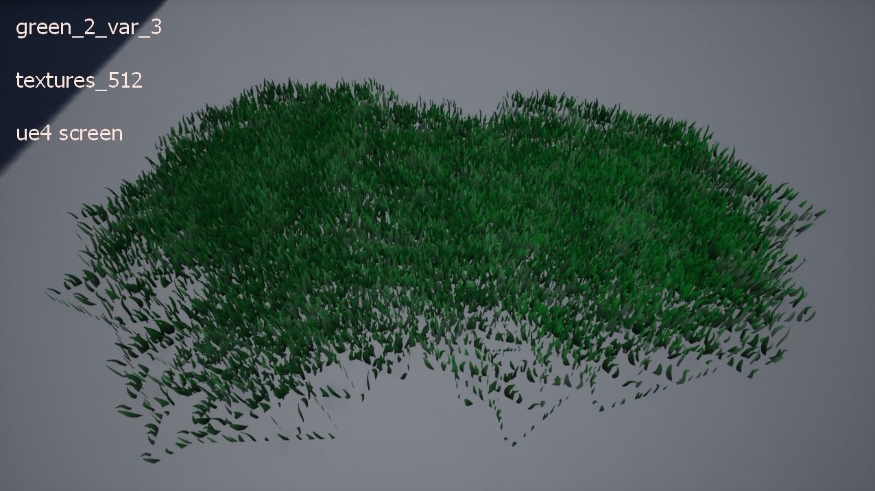 3D model Stylized grass pack VR / AR / low-poly | CGTrader