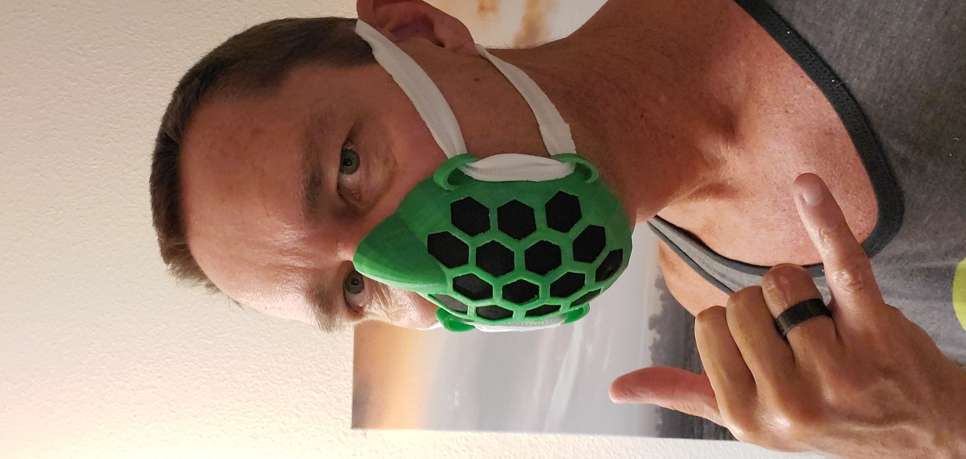 Covid 19 PPE Honu Mask 3D model | CGTrader