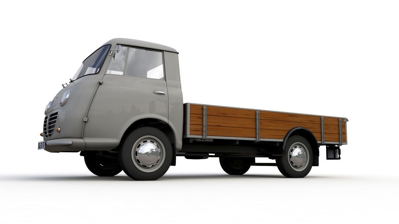 GOLIATH EXPRESS 1100 PICKUP 1957 3D model | CGTrader