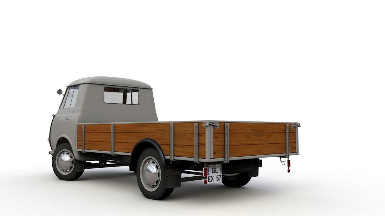 GOLIATH EXPRESS 1100 PICKUP 1957 3D model | CGTrader