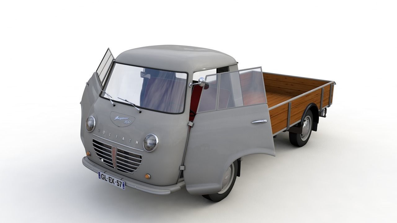 GOLIATH EXPRESS 1100 PICKUP 1957 3D model | CGTrader