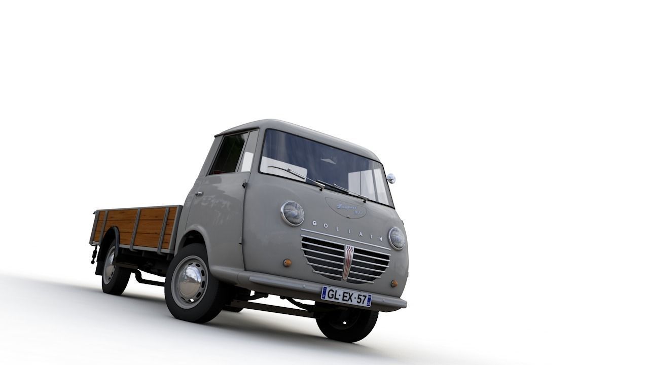 GOLIATH EXPRESS 1100 PICKUP 1957 3D model | CGTrader