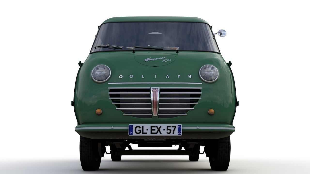 GOLIATH EXPRESS 1100 PICKUP 1957 3D model | CGTrader