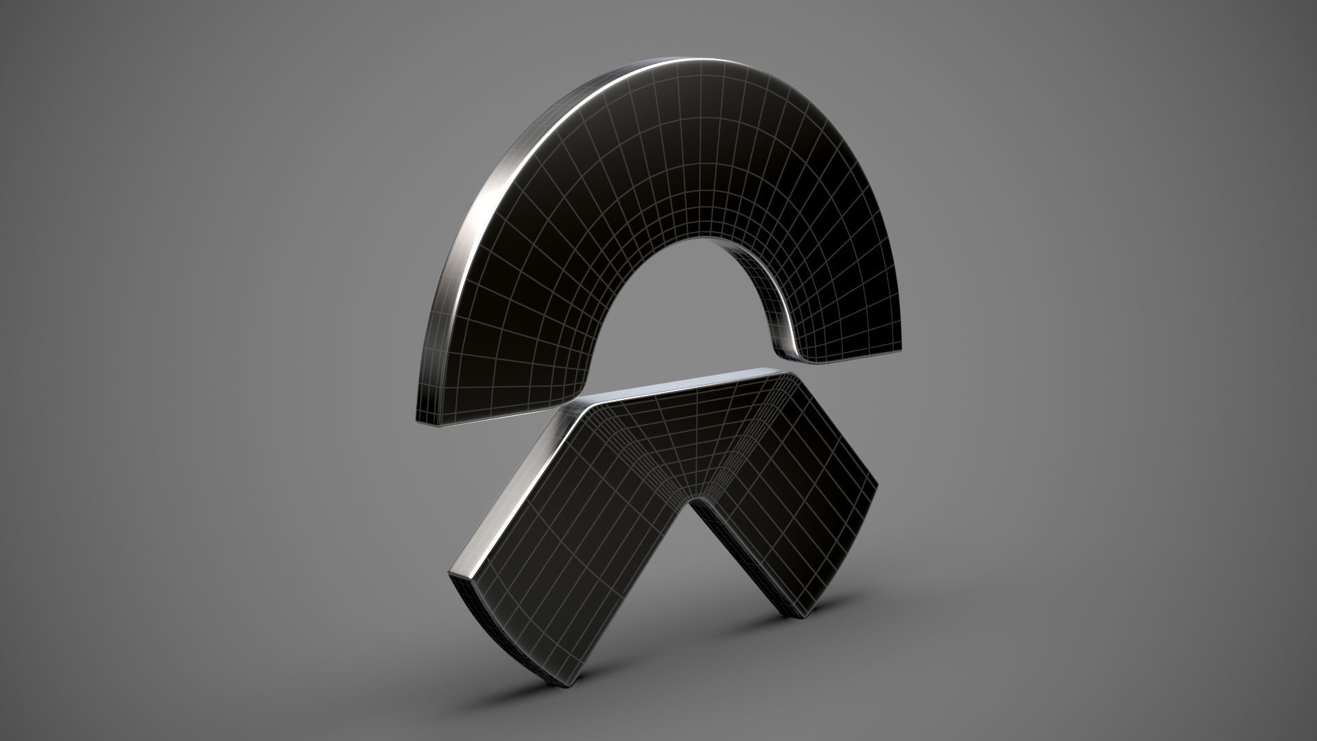 NIO logo 3D model | CGTrader