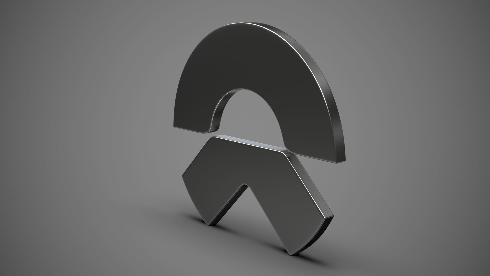 NIO logo 3D model | CGTrader