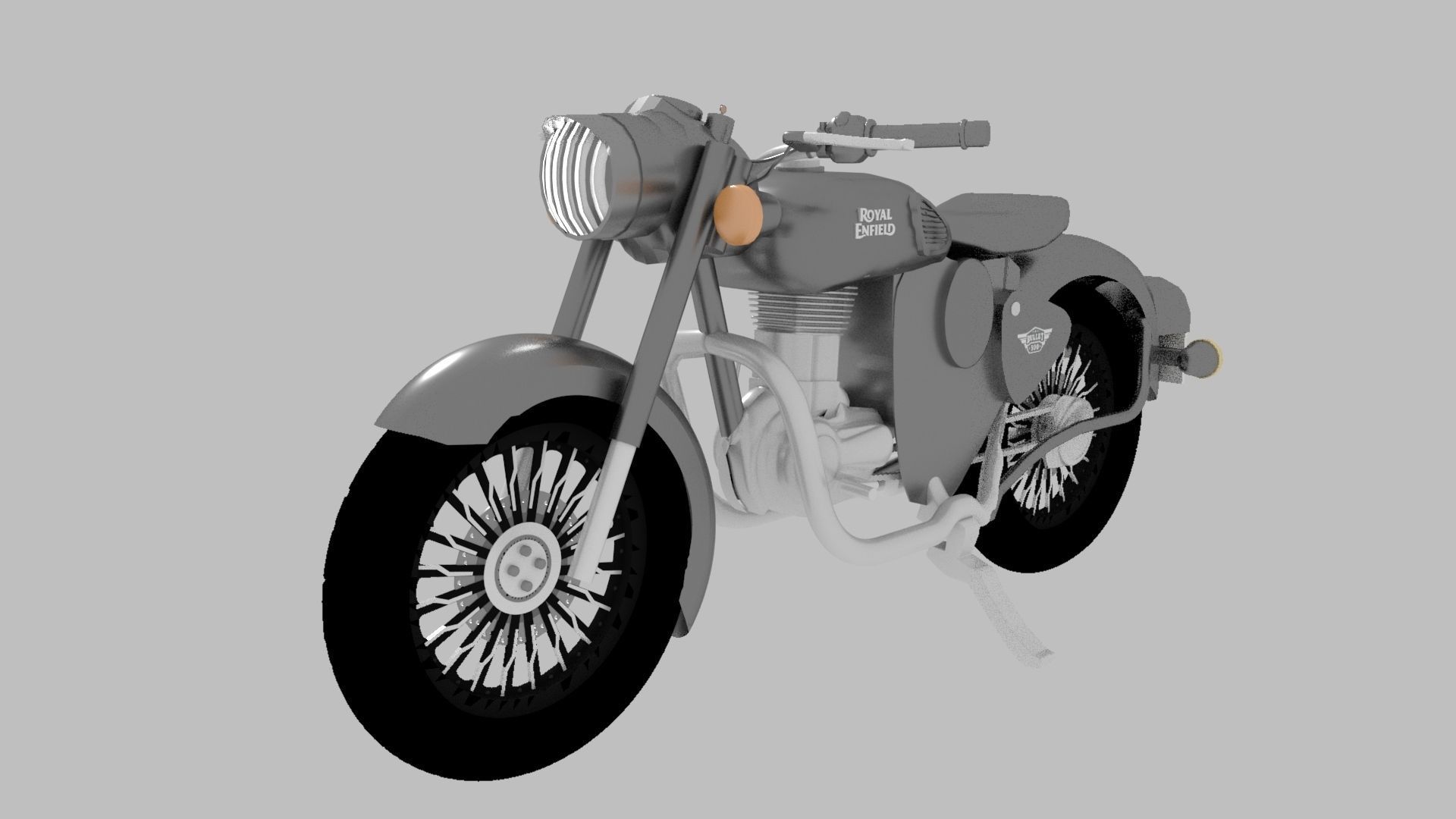 Royal Enfield Classic 3D model | CGTrader