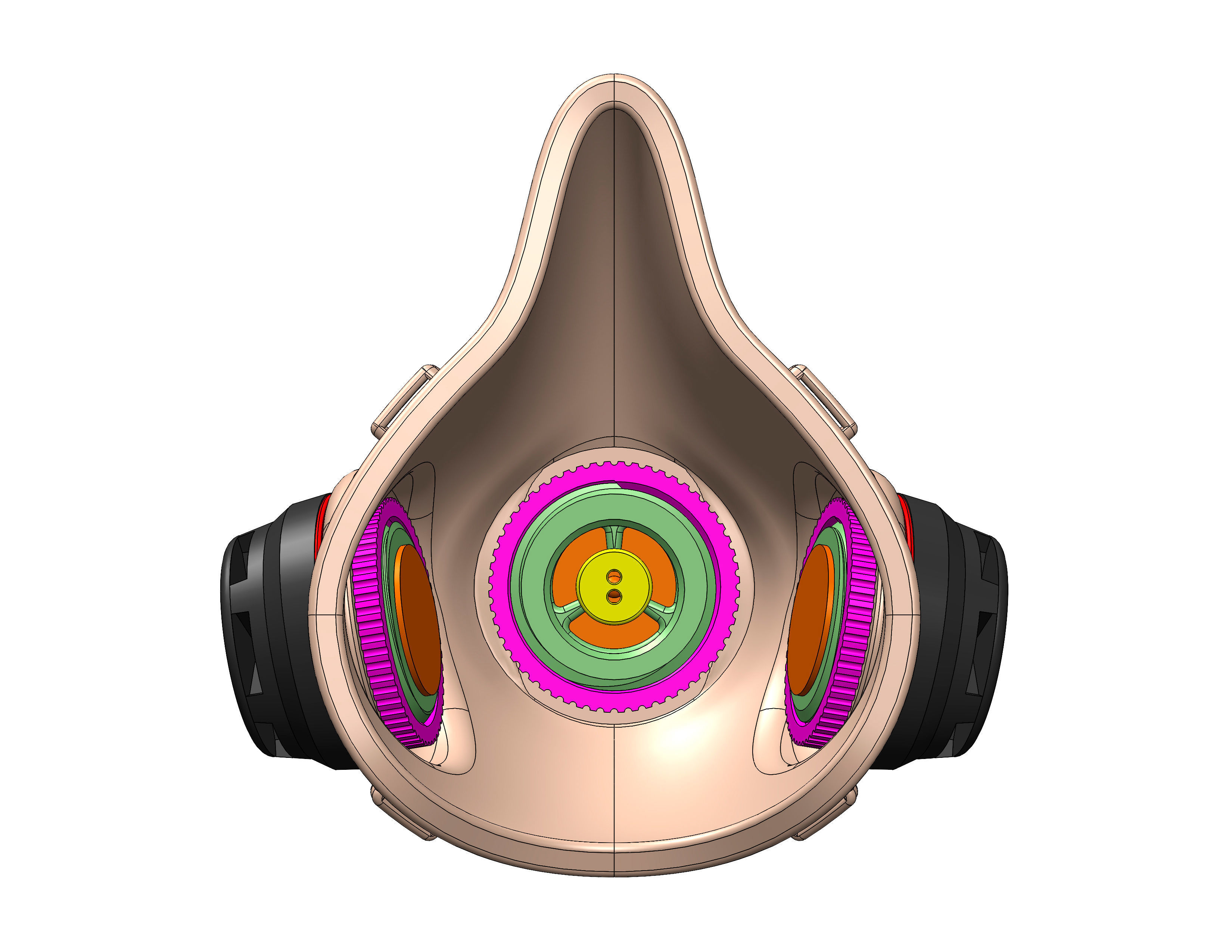 COVID-19 protection mask free 3D model 3D printable | CGTrader