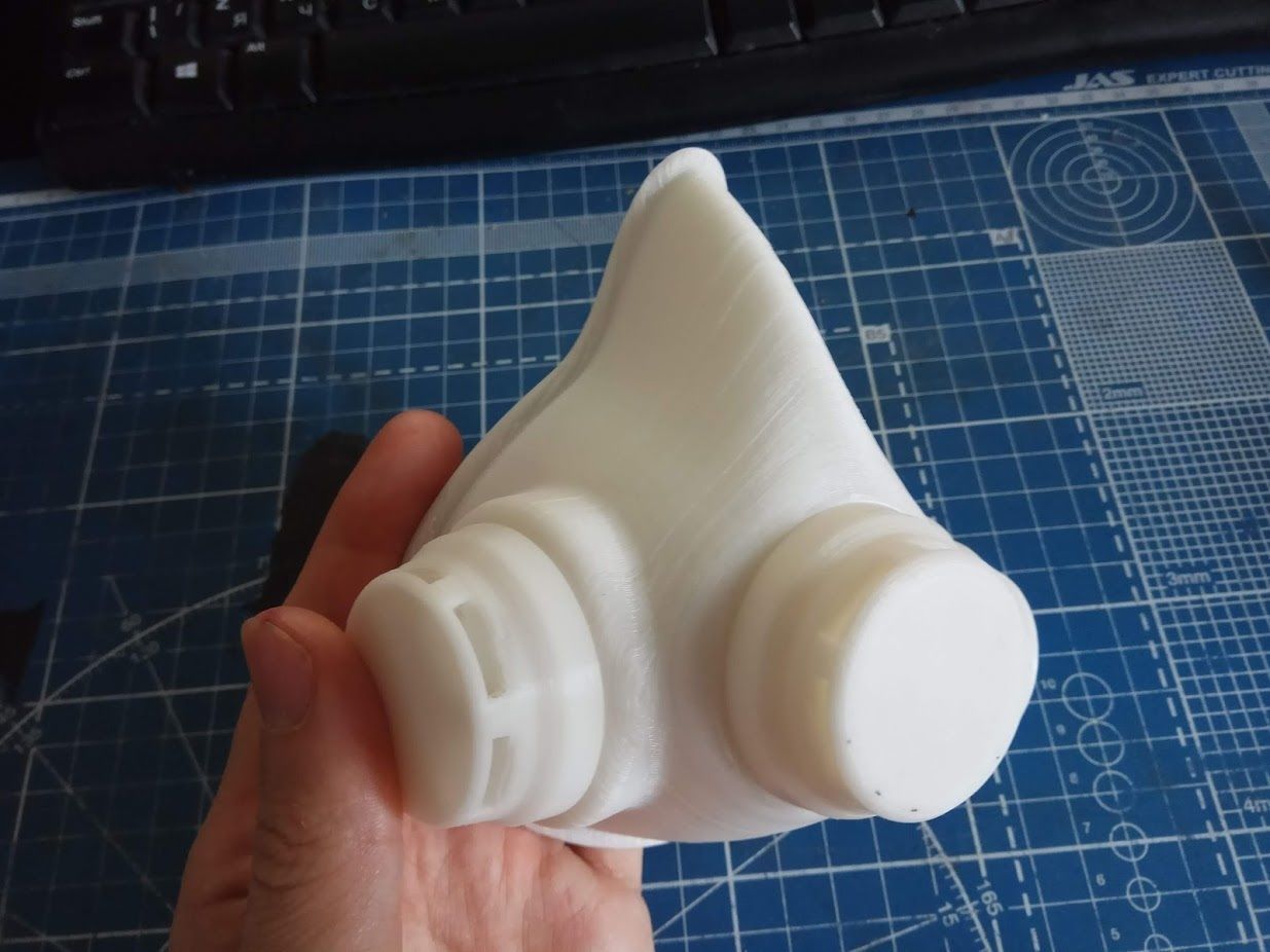 COVID-19 protection mask free 3D model 3D printable | CGTrader