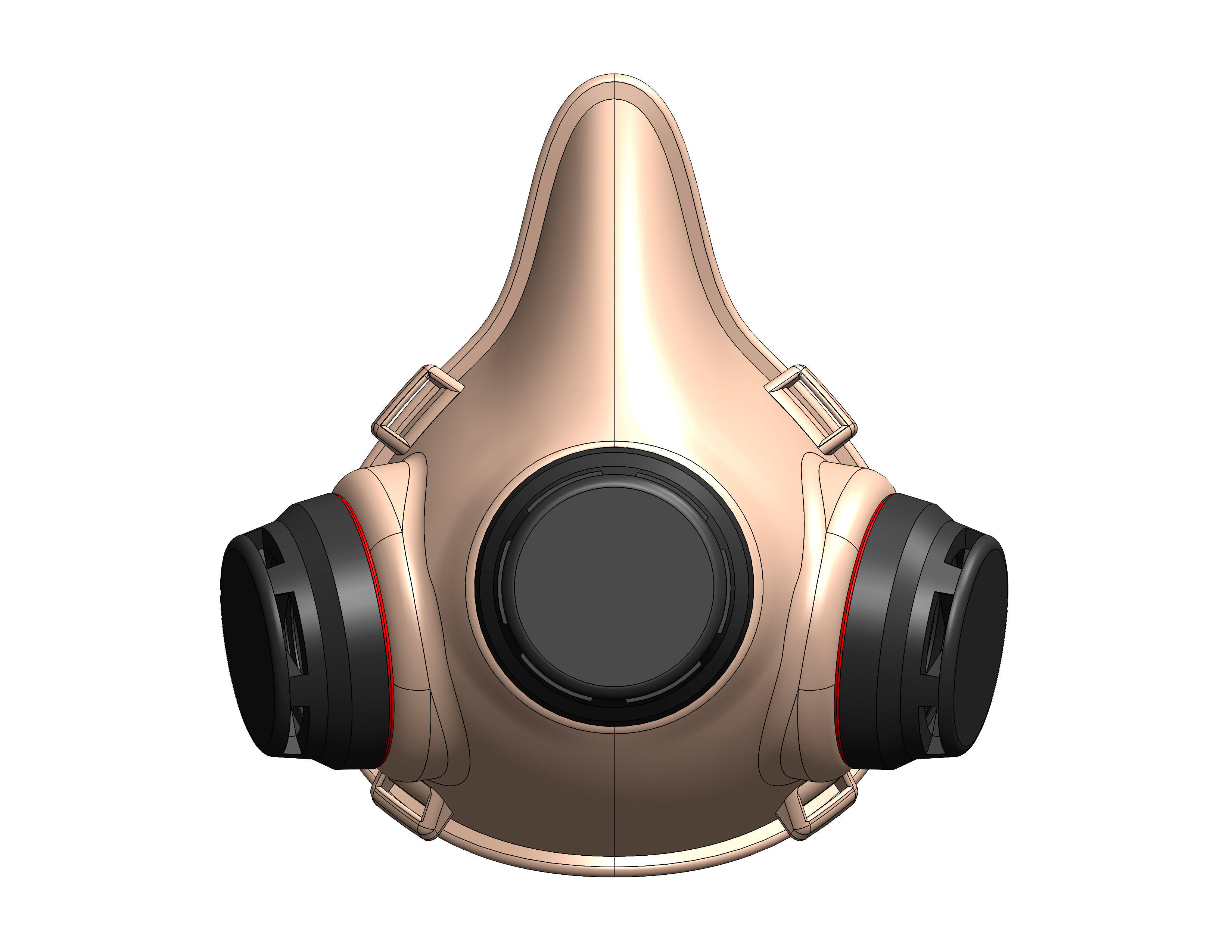 COVID-19 protection mask free 3D model 3D printable | CGTrader