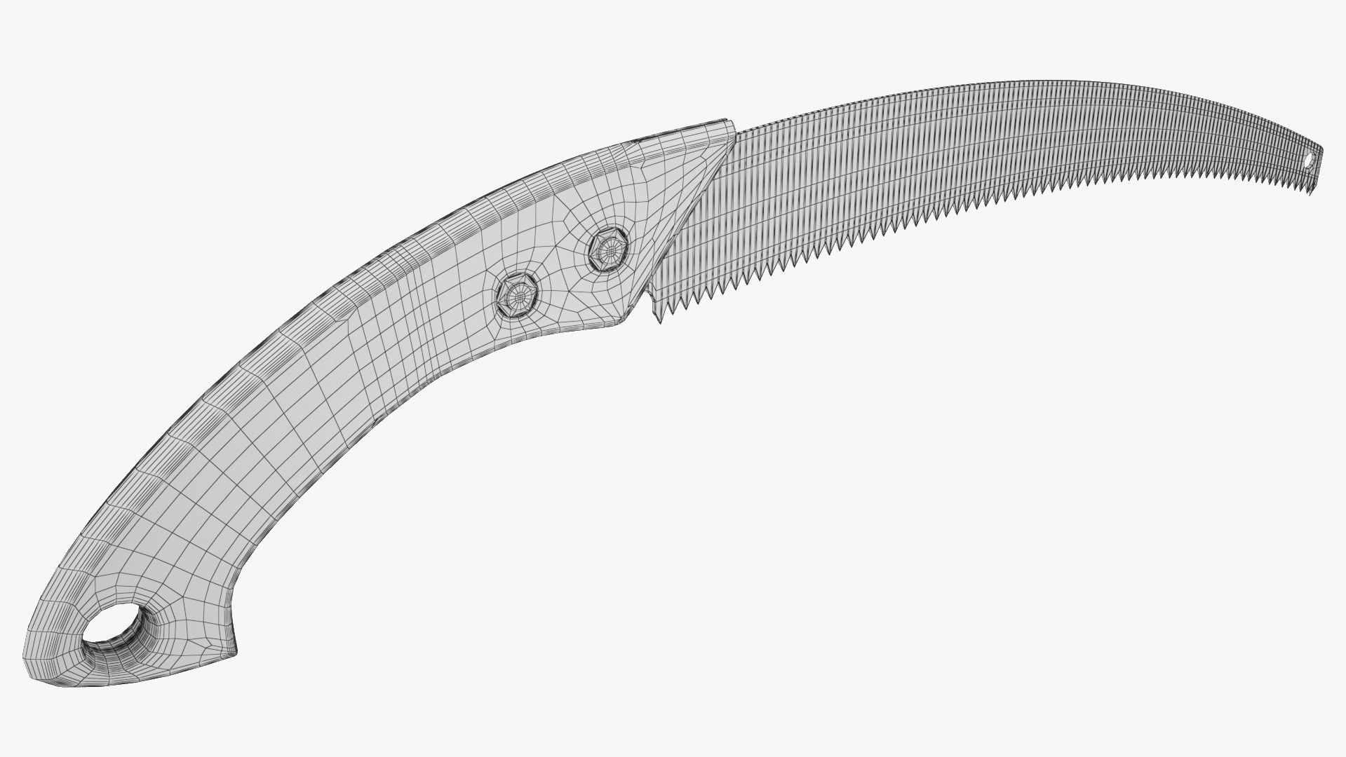 Pruning Saw 3D Model 3D model | CGTrader