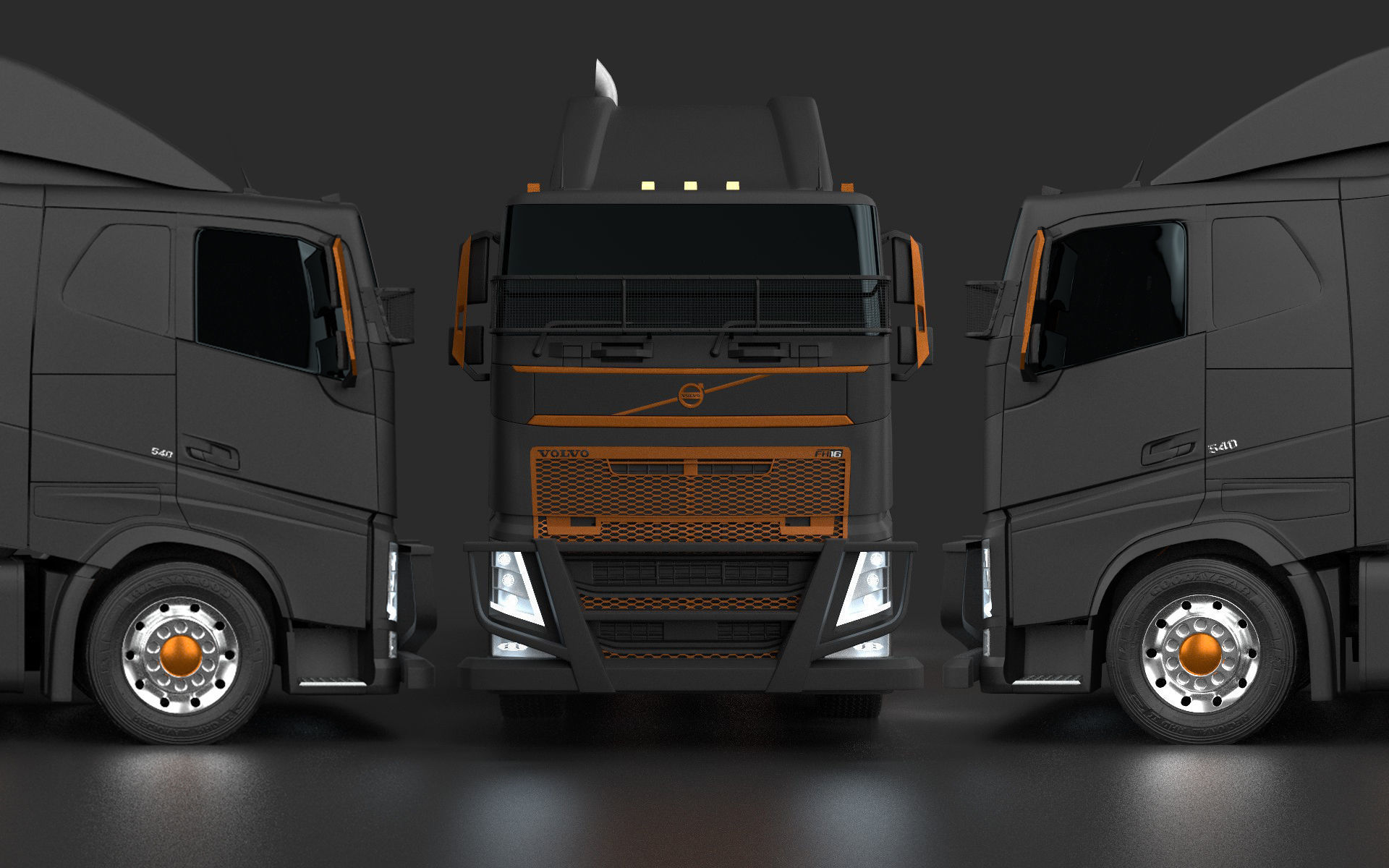 VOLVO FH16 TRUCK 3D model | CGTrader