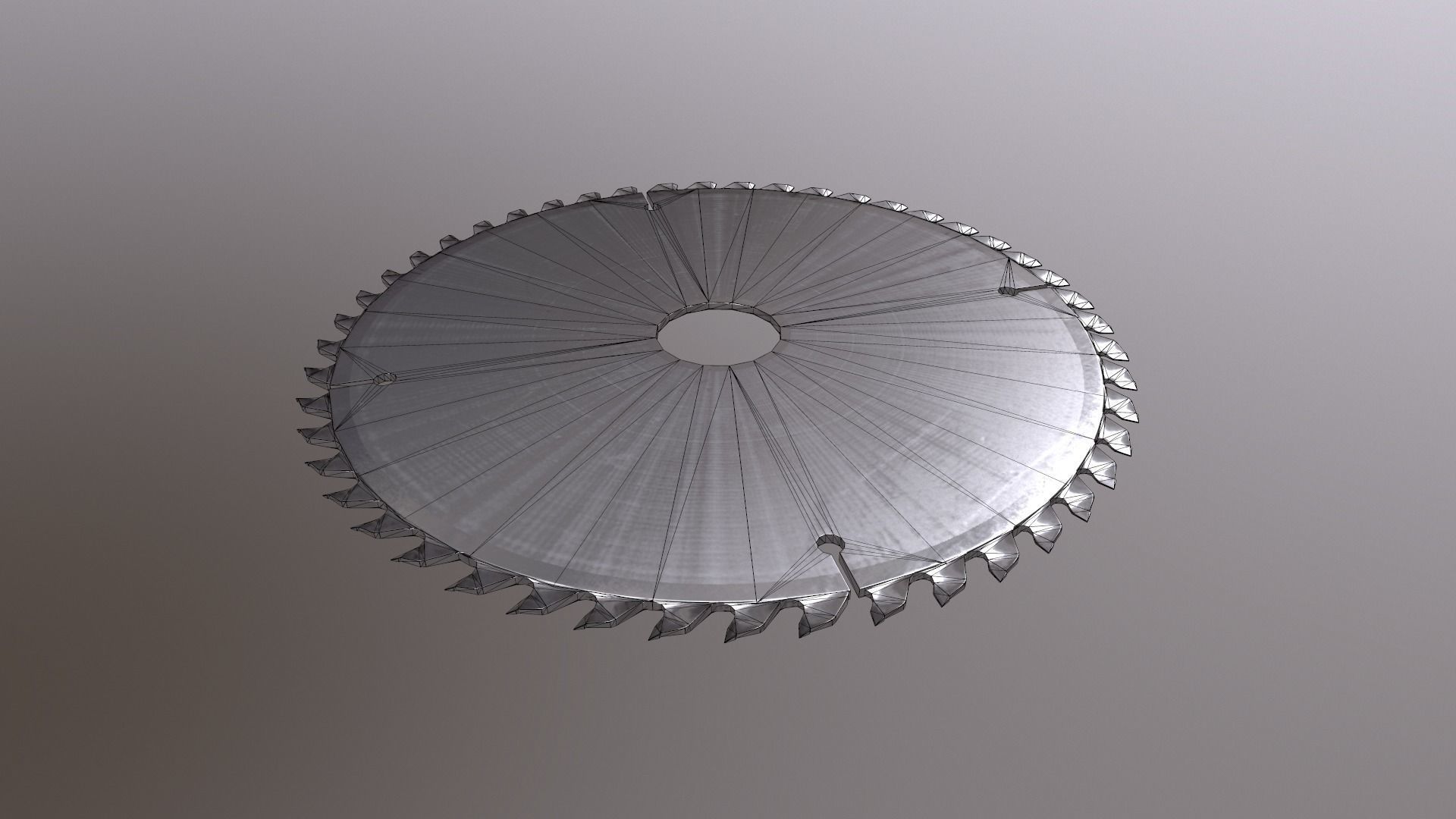 3D model Saw Disk VR / AR / low-poly | CGTrader
